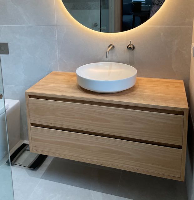 Blackbutt Vanity - ACKERMANN